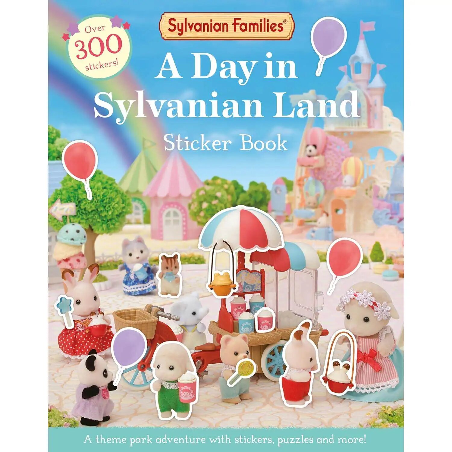 Книга-раскраска Sylvanian Families: Найди и отметь