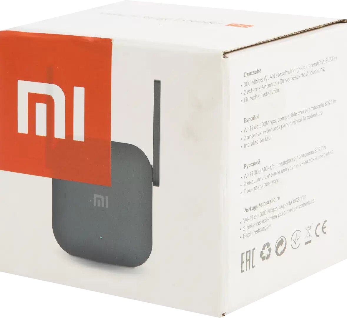 Эксклюзивный репитер Xiaomi Mi WiFi Range Extender Pro DVB4352GL черный для усиления сигнала сертифицирован EAC