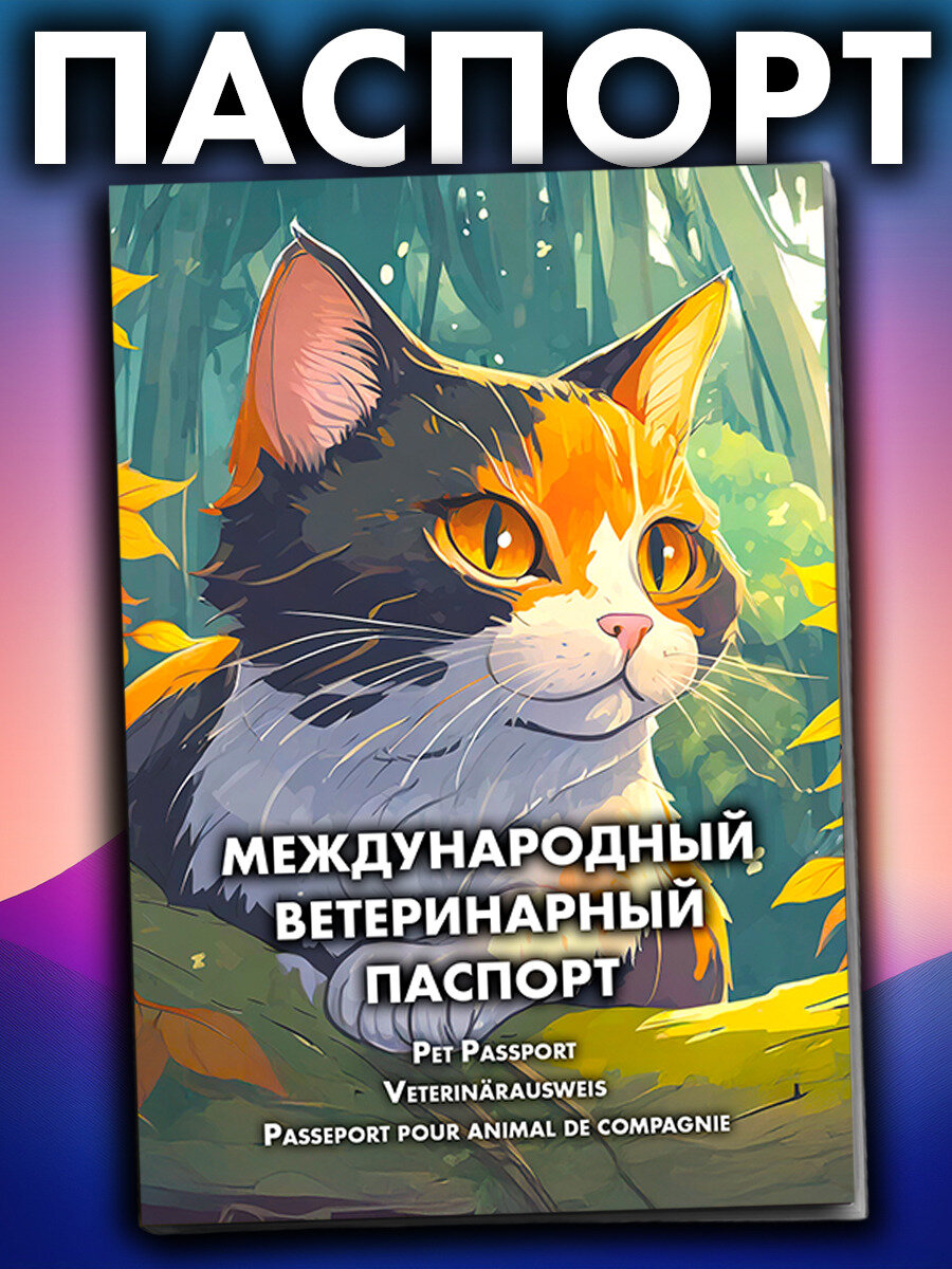 Ветеринарный паспорт для кошек и собак международный