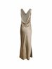 Платье Cowl-neck backless maxi dress