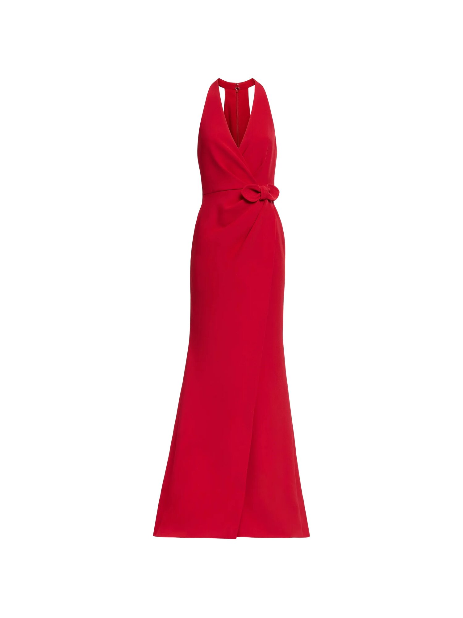 Платье Bow-detail halterneck maxi dress