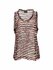 Топ Tom Ford Zebra-print sleeveless top, размер 38 EU, коричневый