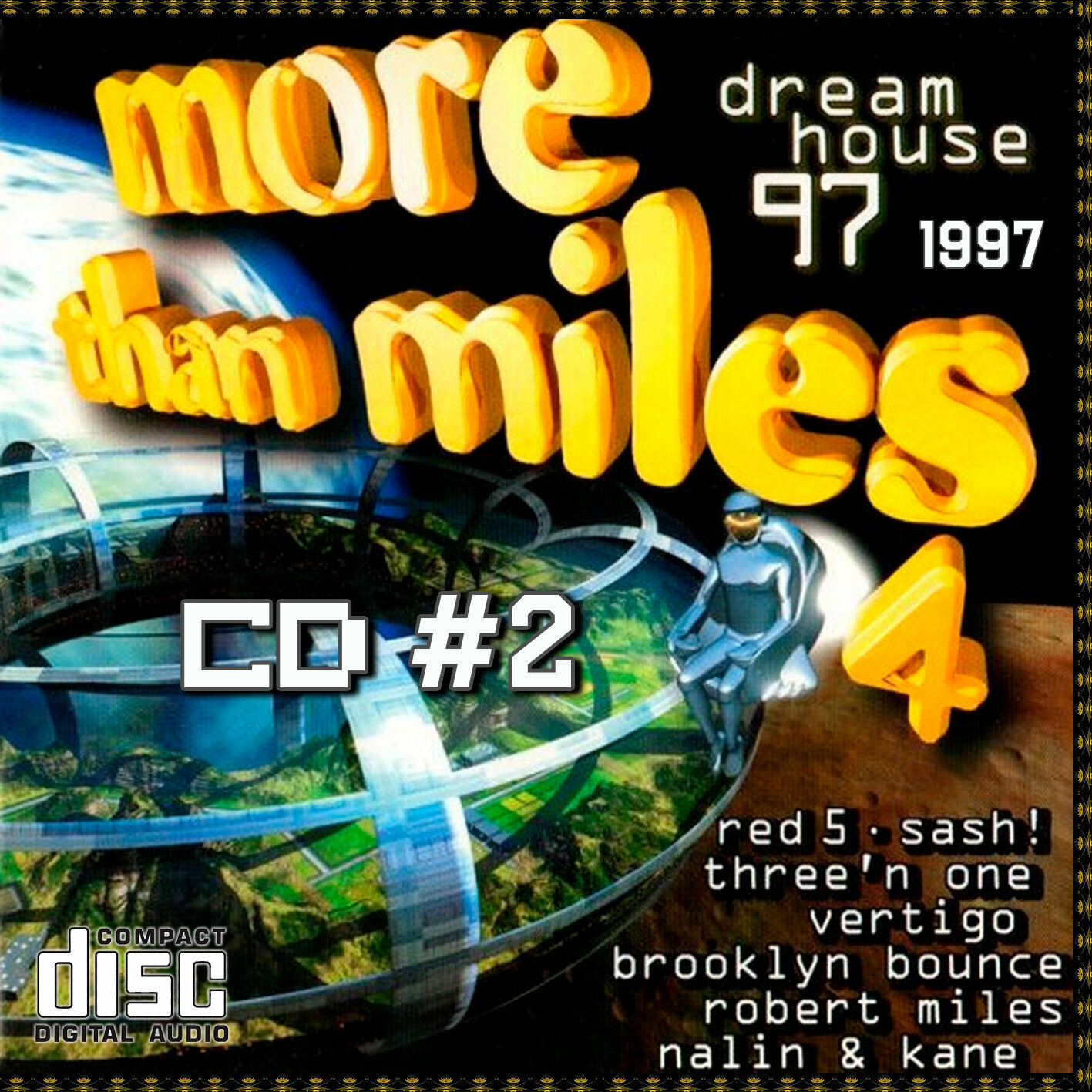 More Than Miles DreamHouse Vol. 4 CD 2 (1997) (В стиле Robert Miles) (запись на CD-R)