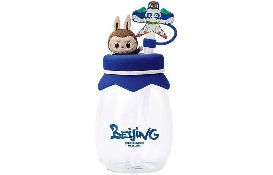 Стаканы унисекс POP MART Стеклянные стаканы, 450ml, blue