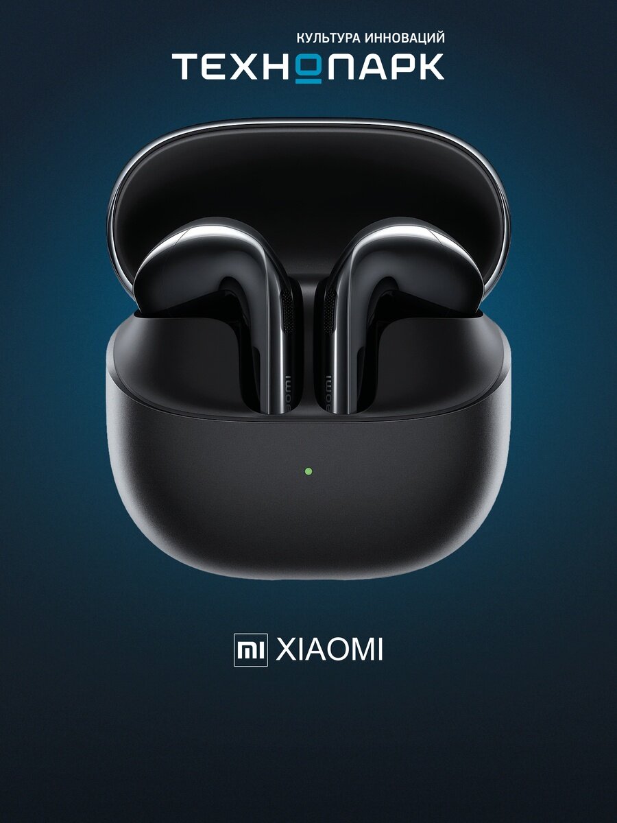 Наушники Xiaomi Buds 6 (BHR08ODGL) графитово-черный