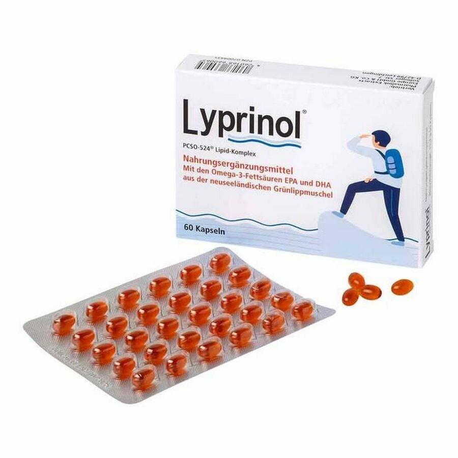 Пищевая добавка Pharmalink Lyprinol, 60 капсул