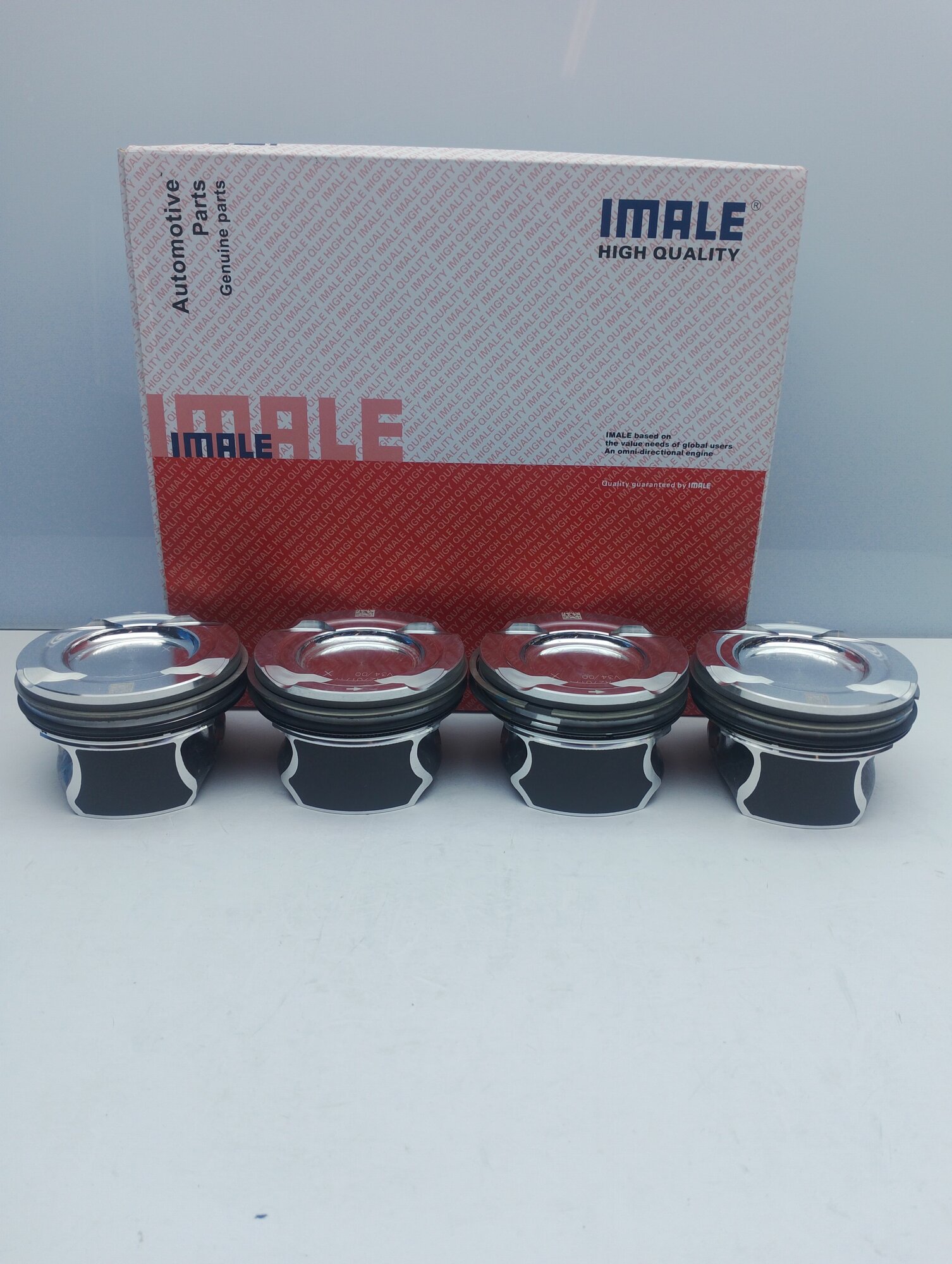 Комплект новых поршней Mercedes Benz M270 1.6T IMALE/IMLENG I03001001 A2700301617