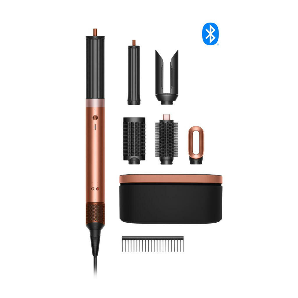 Стайлер Dyson Airwrap Complete HS09, Amber Silk (Янтарный шелк/Оранжевый) + кейс