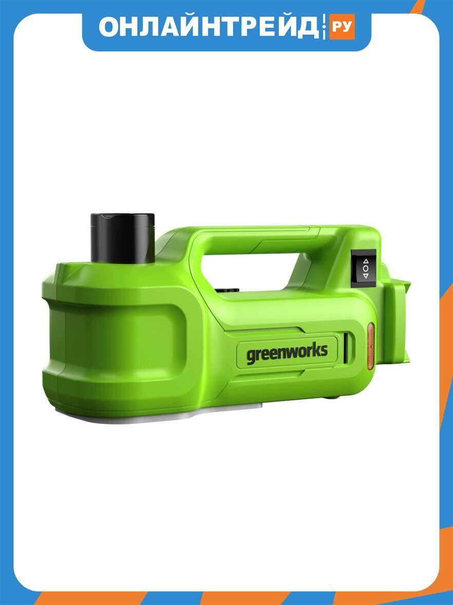 Домкрат Greenworks гидравлический аккумуляторный Арт.3401407, 24V