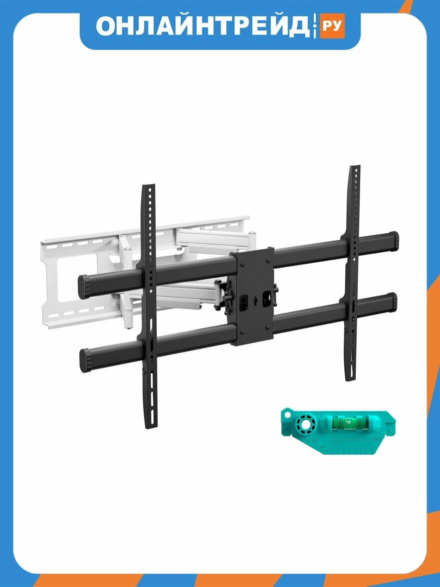 Кронштейн для телевизора Onkron M10-BW, 42"-120", черно-белый