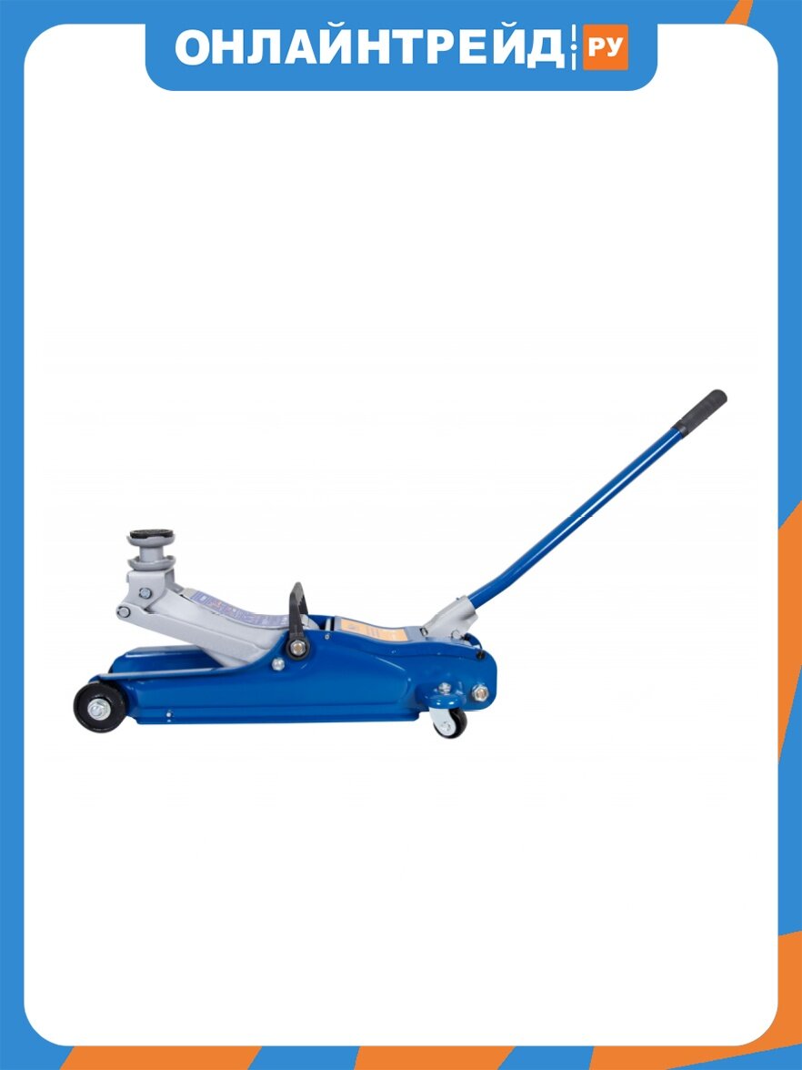 Домкрат подкатной 2 тонны Kraft KT 820011 низкопрофильный, в кейсе