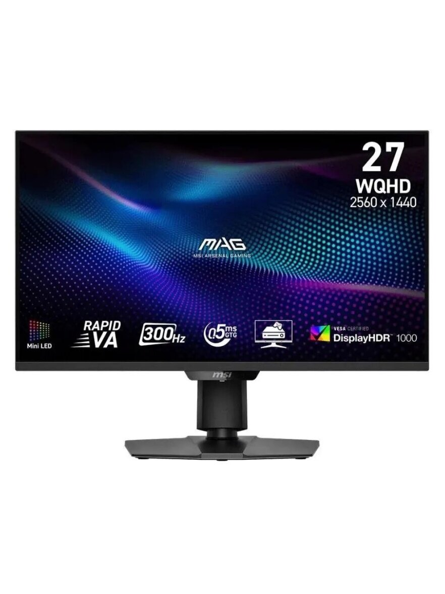 Монитор Msi MAG 274QPF X30MV 27" Black (9S6-3CF09H-028)