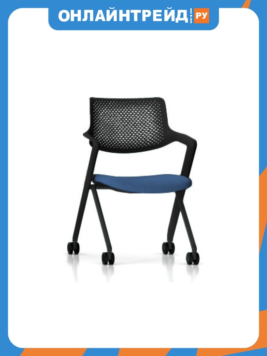 Кресло Riva Chair Dream-F D2202-2 Черный. Синий
