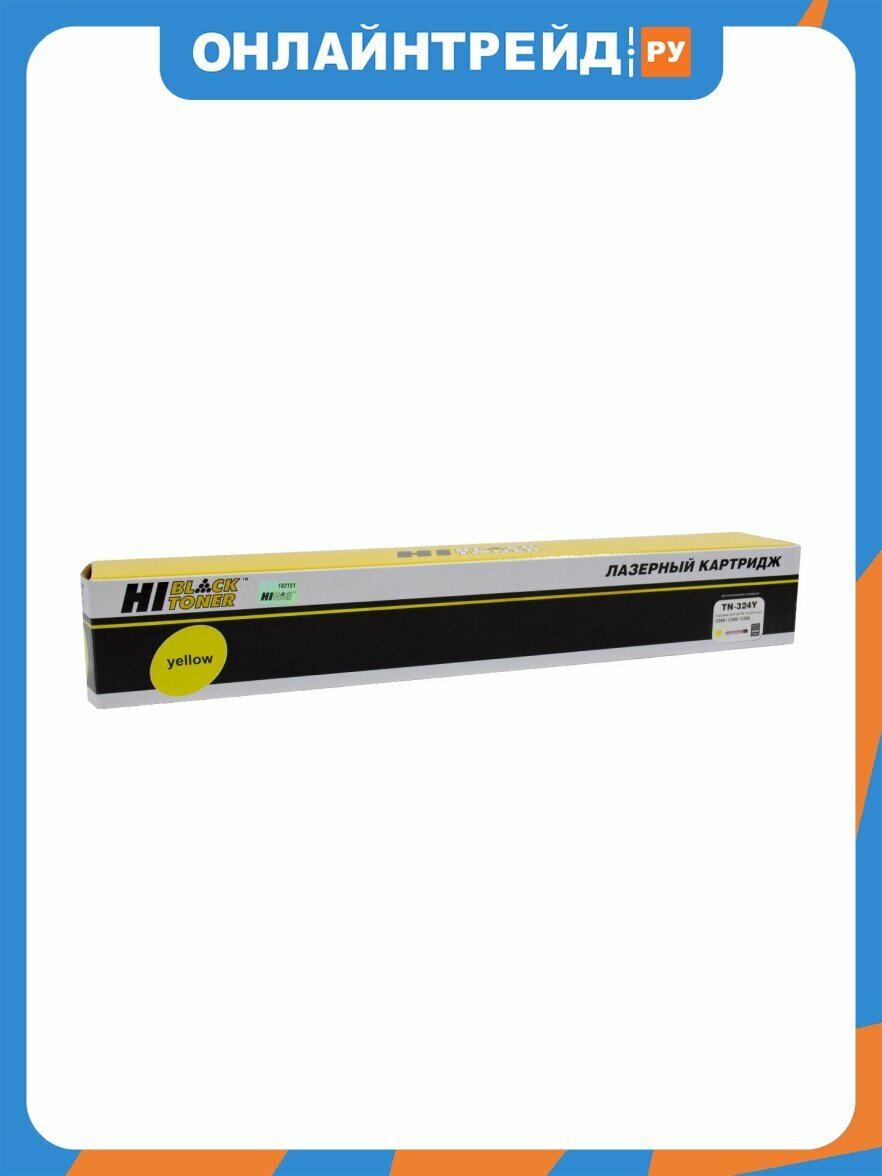 Тонер-картридж Hi-black (HB-TN-324Y) для Konica-Minolta bizhub C258/C308/C368, Y, 26K