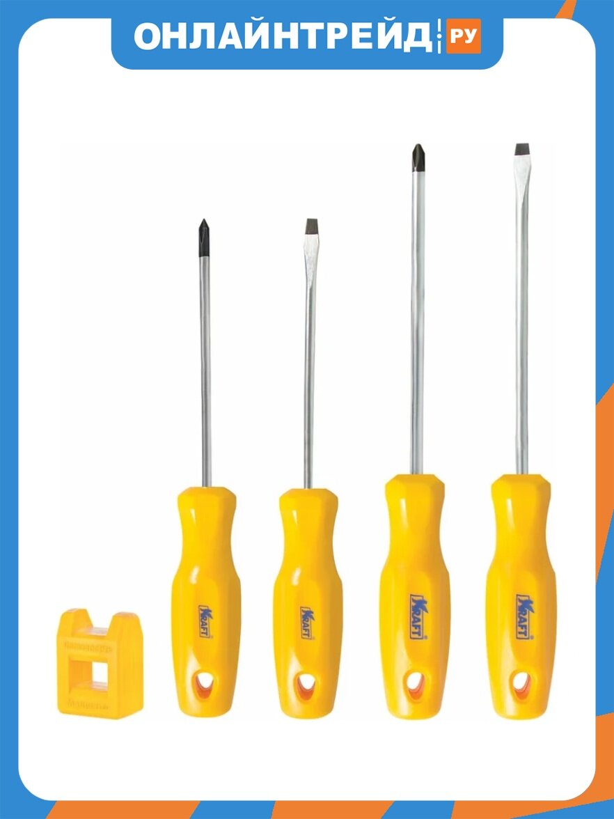 Набор отверток Kraft Master 5 в 1