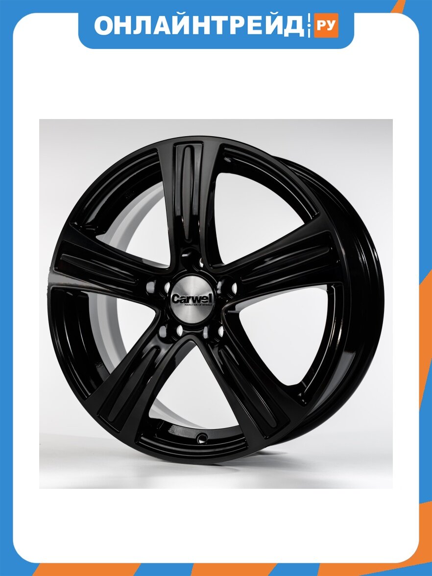 Диск Carwel Лямбда 109 6x15/5x108 D67.1 ET43 BK