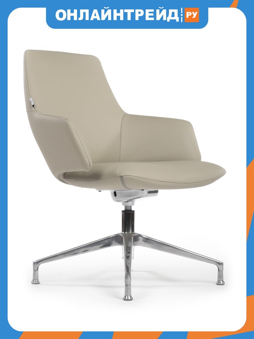 Кресло офисное Riva Design Spell-ST C1719 Светло-серый