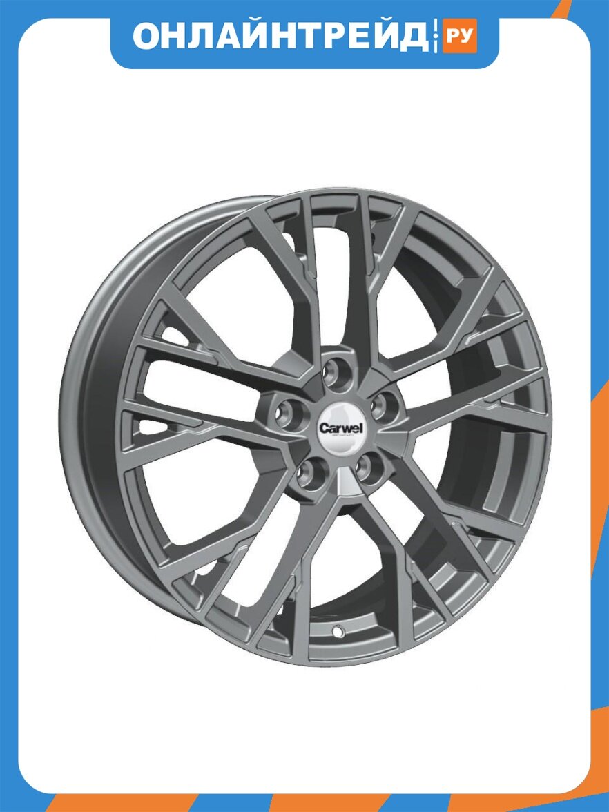 Диск Carwel Камак 1810 7x18/5x114.3 D66.5 ET37 GRT