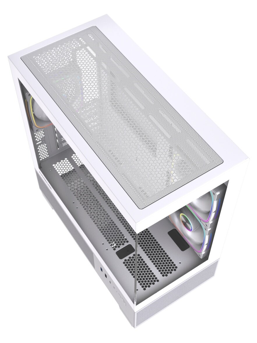 Корпус Powercase Vision Micro S3W, белый (CVMMSW-A3) — фото 1