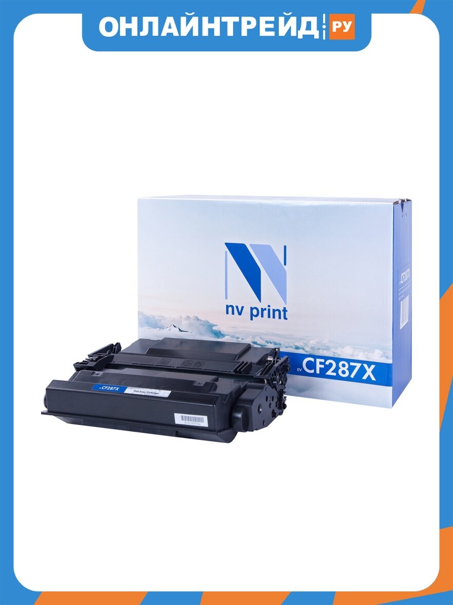 Тонер-картридж NV Print CF287X для Нewlett-Packard LaserJet Pro M501n/Enterprise-M506dn/M506x/M527dn/M527f/M527c (18000k)