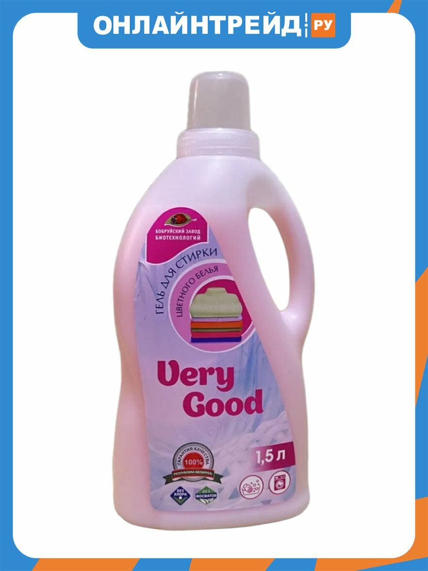 Гель для стирки Very Good цветного белья 1.5 л