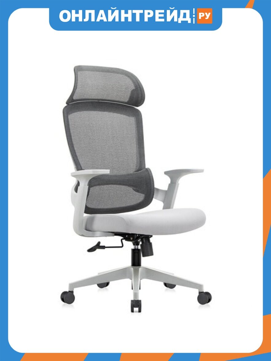 Кресло офисное Riva Chair Job RCH 6246A-HS Серый