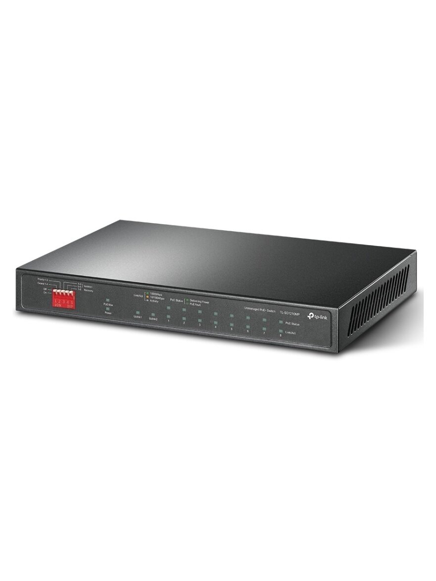 Коммутатор Tp-link TL-SG1210MP — фото 1