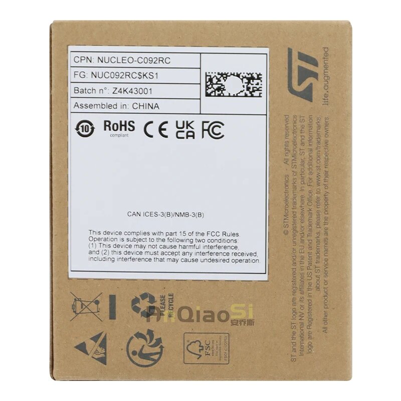 Модуль NUCLEO-C092RC STM32C092RC