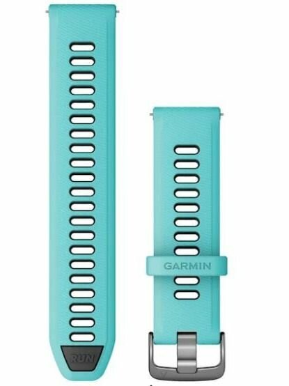 Ремешок для часов Garmin Quick Release Bands (22 mm) Aqua/Black with Slate Hardware