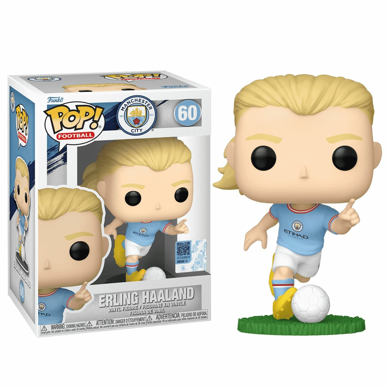 Фигурка Funko Pop Фанко поп Эрлинг Холанд (Erling Haaland) из команды Манчестер Сити футбол 60