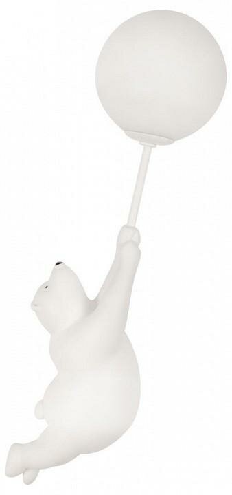 Бра Loft it Teddy 10030W D цвет плафона подвески Белый, цвет арматуры Белый