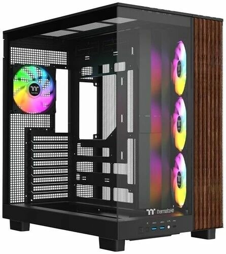 Компьютерный корпус Thermaltake View 380 XL WS (CA-11E-00M1WN-WS) черный - Midi Tower, ATX, USB 3.2 Gen 1 Type-A, USB 3.2 Gen 2 Type-C