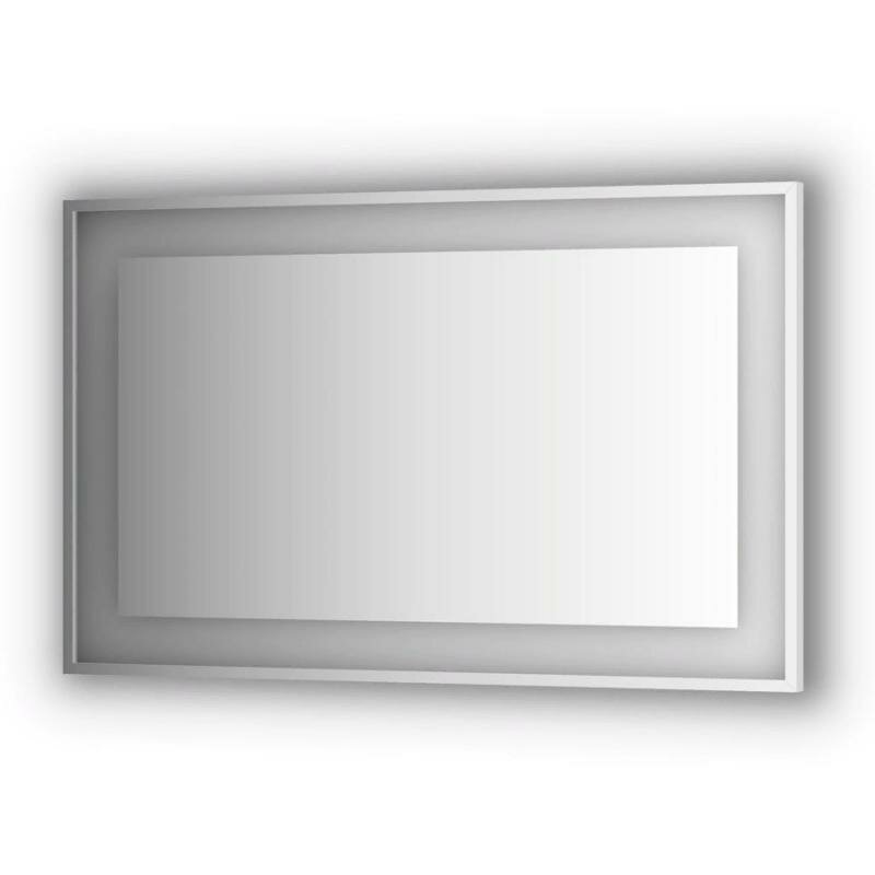Зеркало Evoform Ledside 75х120 Сталь
