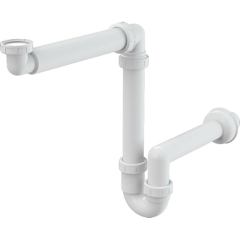 Сифон для раковины Alcaplast AG210521154 (A434) Белая