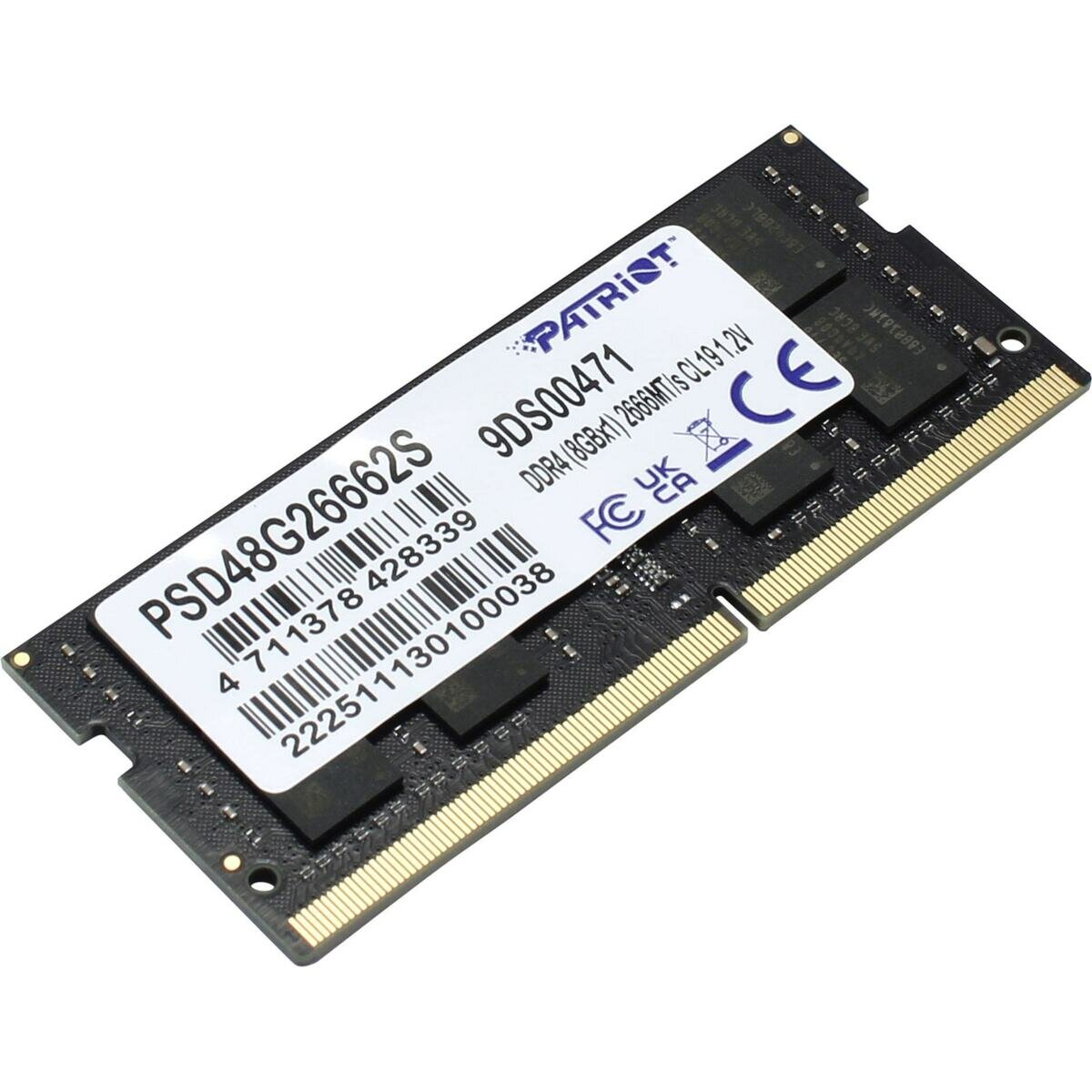 Patriot Signature Line PSD48G26662S DDR4 SODIMM 8Gb PC4-21300 CL19