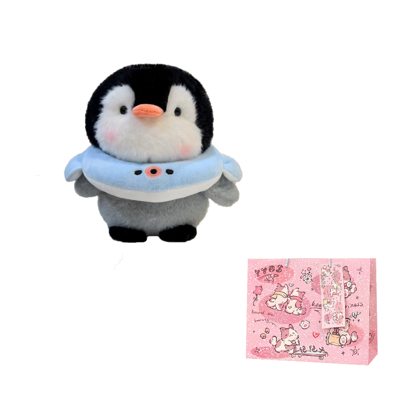 Плюшевый надувной круг для плавания унисекс 77 SEVEN DREAM, Floating Penguin, 10CM EU