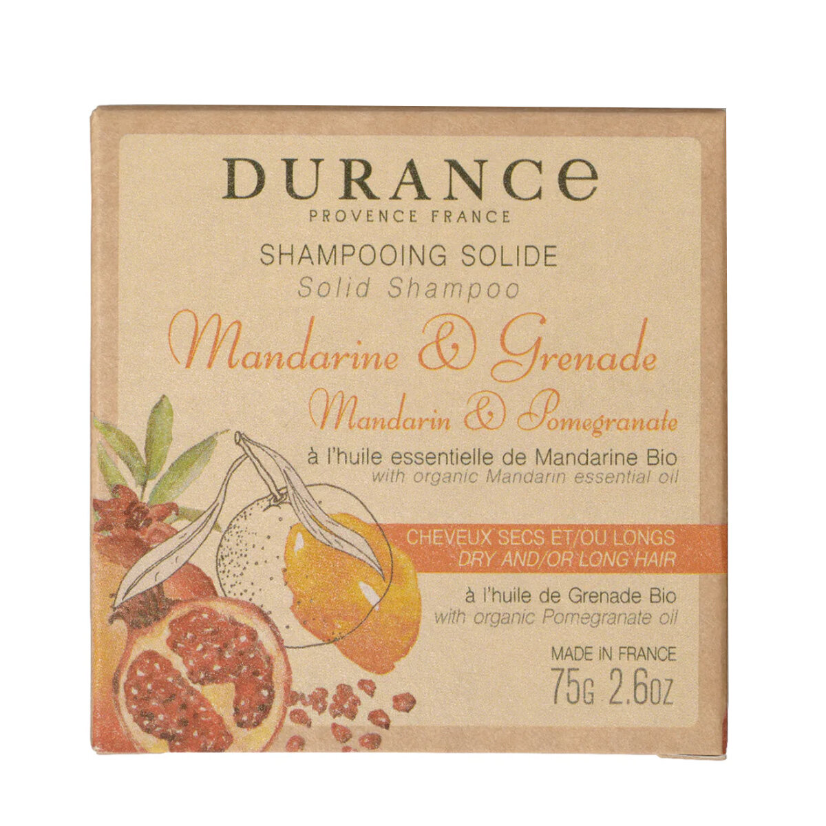 Durance Мыло Savon Solide Mandarine & Grenade 100г (мандарин и гранат)