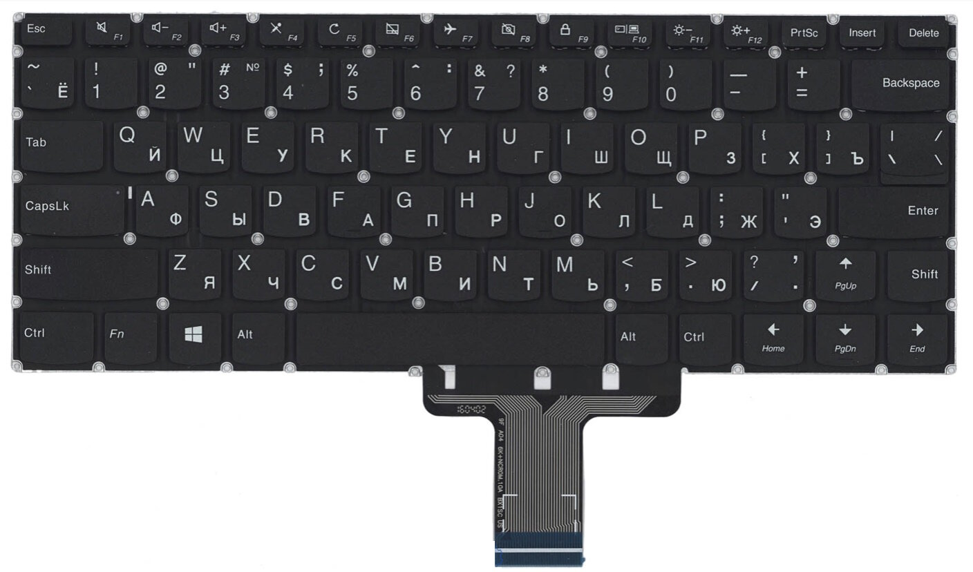 Клавиатура для ноутбука Lenovo IdeaPad 310, 310S-14ISK, 310S-14, 310S-14IAP, 310S-14AST, 310S-14IKB,