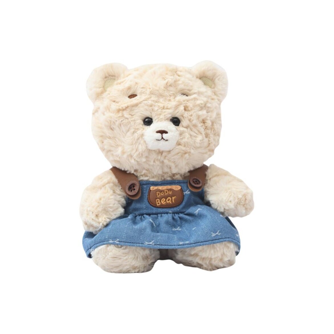 Подарочная сумка для плюшевых игрушек унисекс KUMAOYA Denim Bear-White[Clothing Detachable], 25CM EU