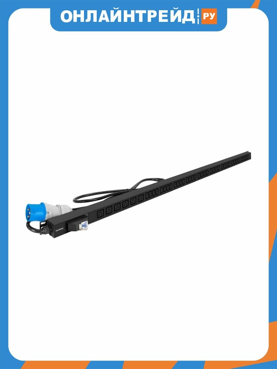 Блок розеток Exegate ServerPro PDU-V636 Al-36C136C19-IEC309-32A-1P (EX296171RUS)