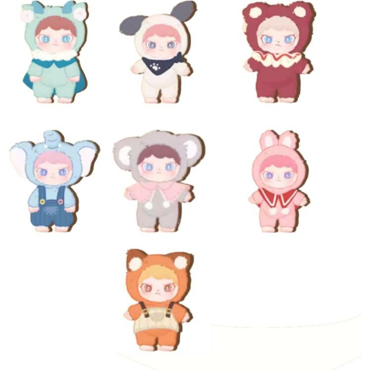 Наборы-сюрпризы унисекс TNT SPACE Dora Fluffy Animal Collection, 2 шт.