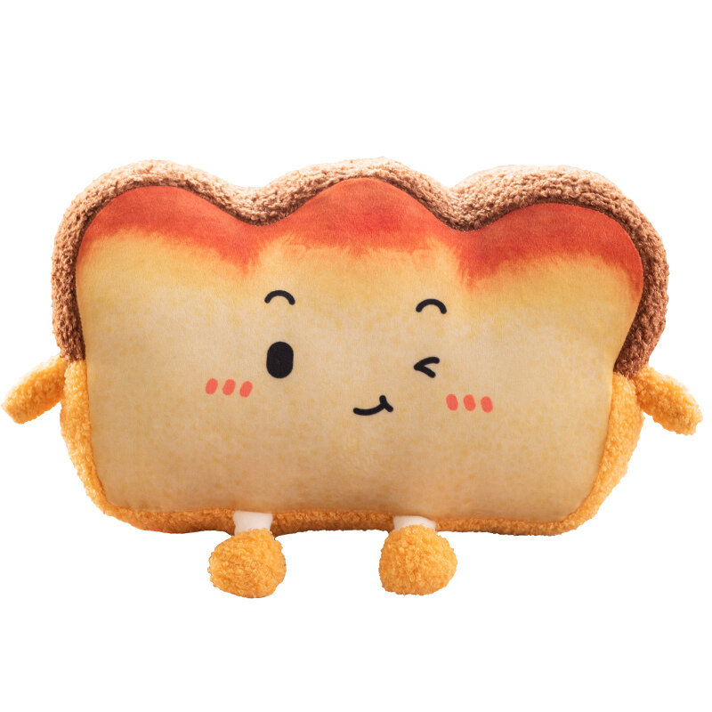 Плюшевая погремушка унисекс Tak Bebe "Тост", 25CM EU, Cute Toast