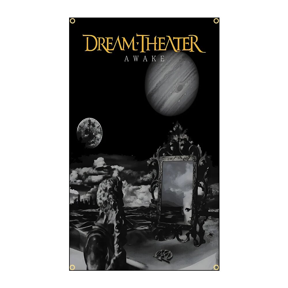 D-Dream Heavy Rock Band флаг из полиэстера 90x150 см 60 х 90 см, 4 Grommets