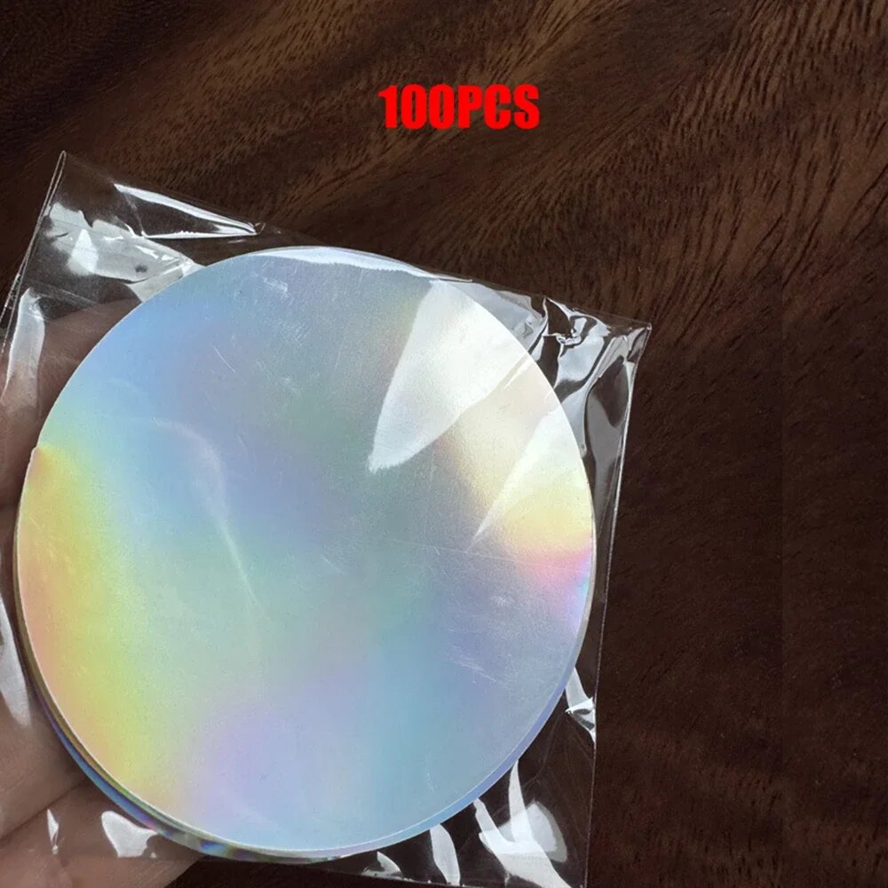 Блестящий ламинат для бейджей 58 мм Rainbow