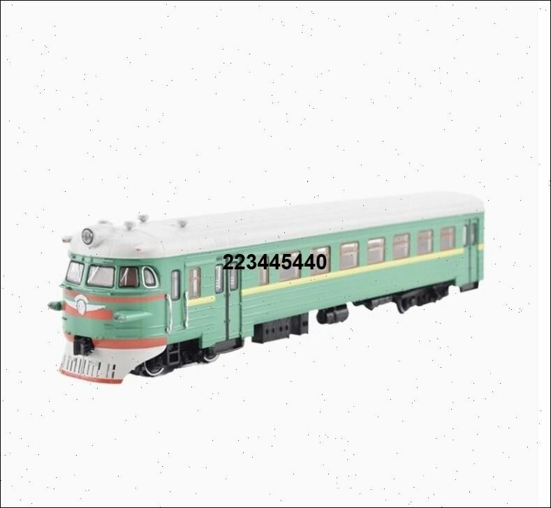 Модель электропоезда ЭР2 Латвийской ССР, HO 1:87, коллекционная, для железнодорожного макета