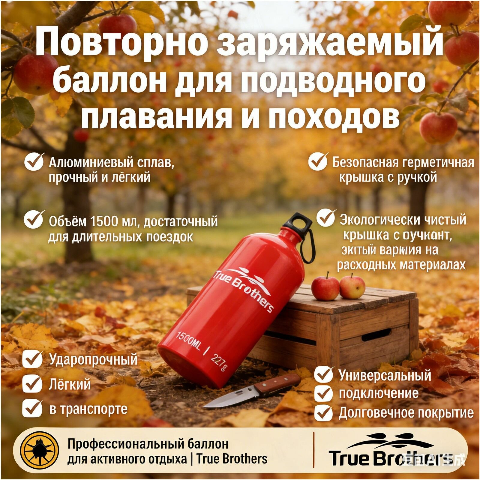 Канистра для ГСМ, 15 л