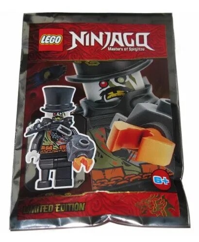 Детская игрушка Lego из строительных блоков 891948 Железный повелитель Баррон, количество строительных блоков 7, рекомендуется 6+