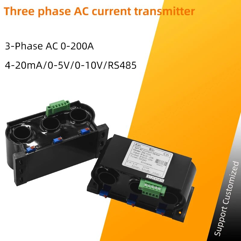 Датчик тока SOWAKAM AC0-20A 4-20mA, 24VDC