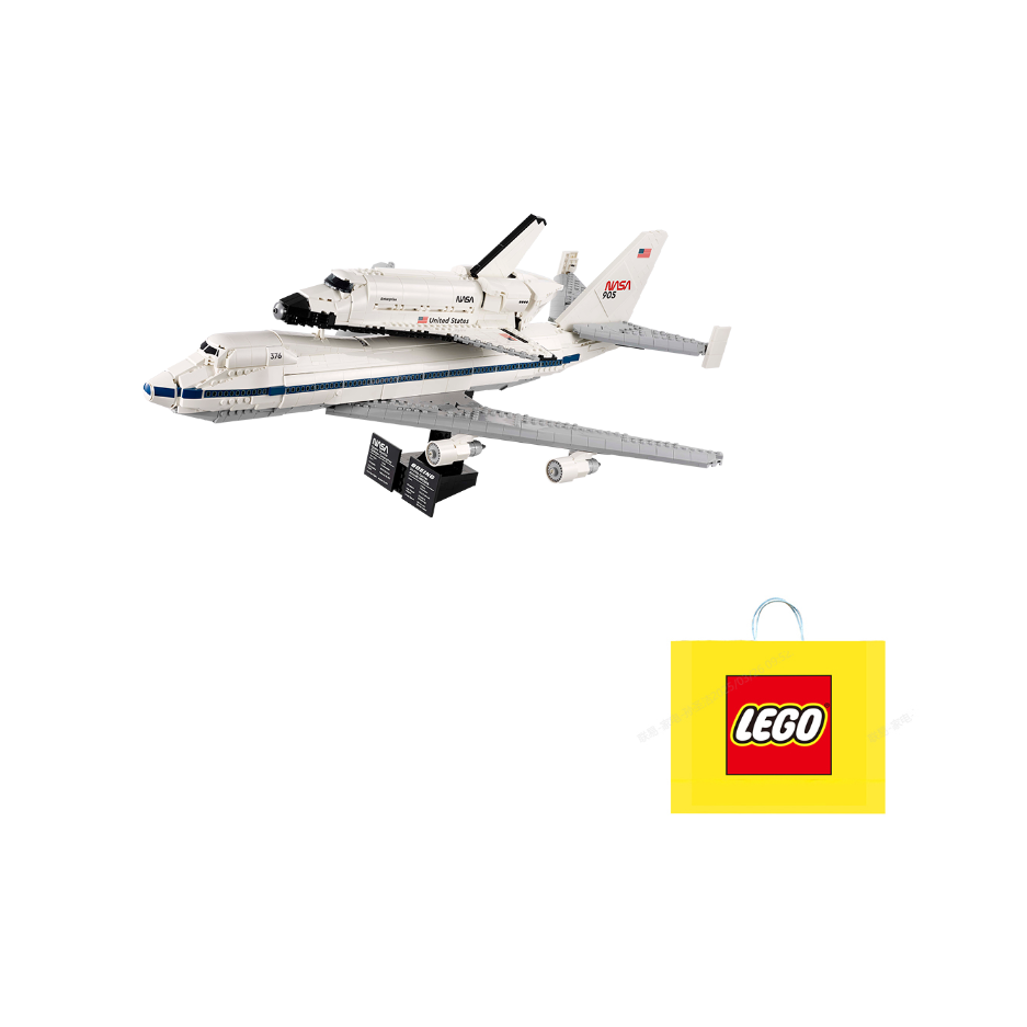 LEGO Космический Шаттл Транспортный Самолёт Конструктор 2417 элементов 10360