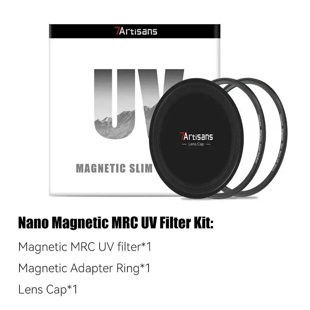Набор магнитных фильтров 7artisans 67-82 мм 67 мм, MRC UV Filter Kit